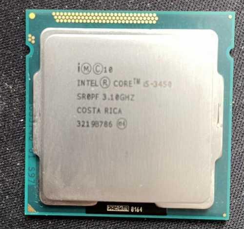 Процессор intel core i5 3450