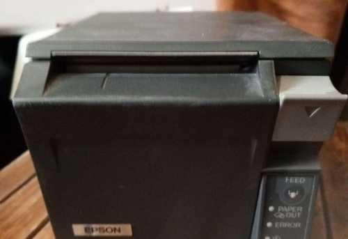 Принтер чековый Epson TM-T70 Отл.сост. Доставка
