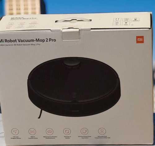 Xiaomi mi robot vacuum-mop 2 pro black eu