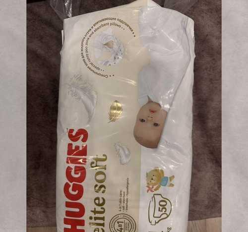 Подгузники huggies elite soft 1