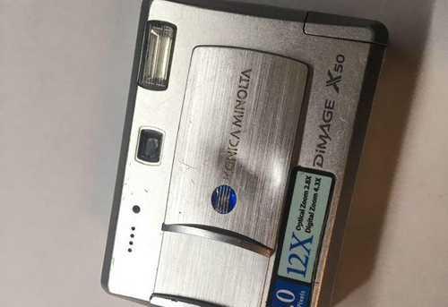 Цифровой фотоаппарат Konica minolta x50