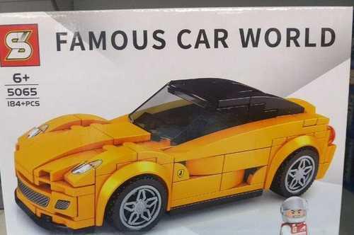 Конструктор Famous Car World Желтая машина