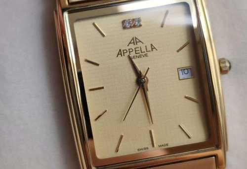 Новые швейцарские часы Apella 181-1005J винтаж NoS