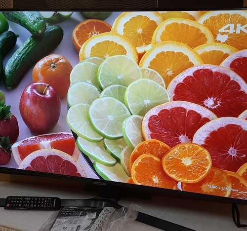 Телевизор Samsung SMART 4K UHD как Новый