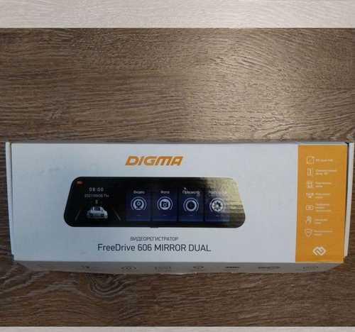 Видеорегистратор Digma FreeDrive 606 Mirror Dual