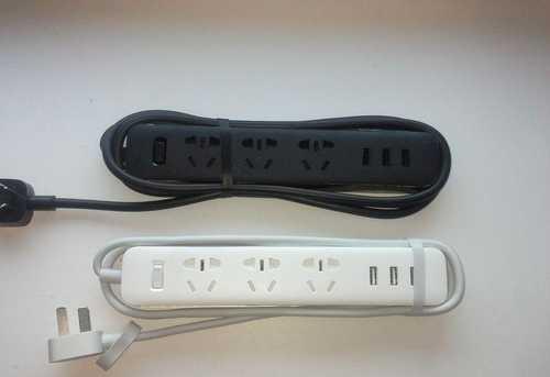 Удлинитель Xiaomi Mi Power Strip (3розетки + 3USB)