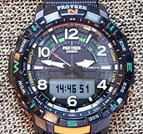 Часы casio pro trek PRT-B50