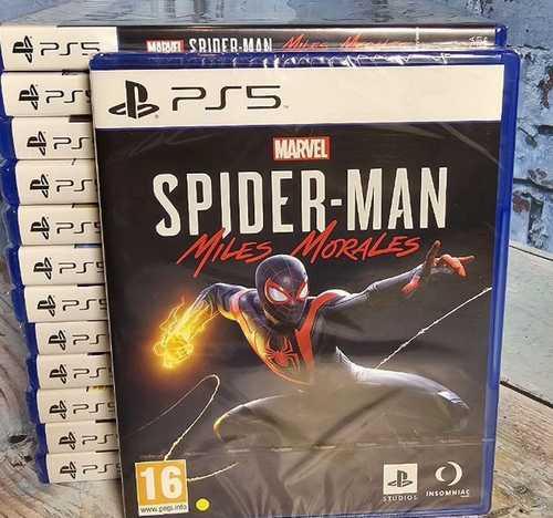 Spider man miles morales ps5 диск