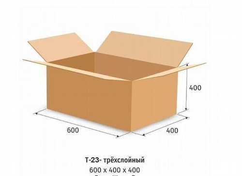 Коробка картонная для переезда 600/400/400