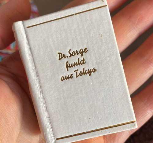 Dr. Sorge funkt aus Tokyo. Berlin, 1975 книга