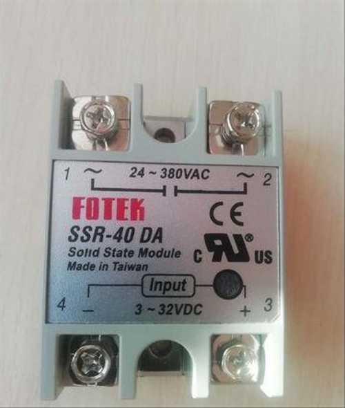 SSR-40DA Реле твердотельное Fotek