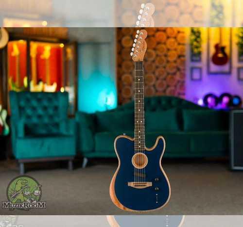 Fender American Acoustasonic Telecaster Steel Blue