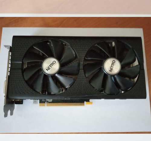 Видеокарта Sapphire rx 570 nitro 4gb