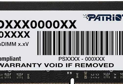 Оперативная память Patriot Signature PSD432G26662S