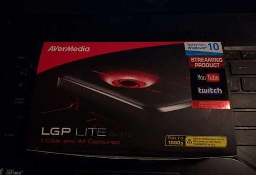 Карта видеозахвата avermedia lgp lite gl310