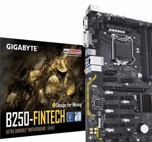 Материнская плата gigabyte fintech b250