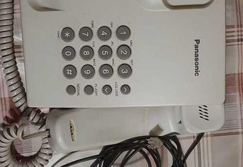 Телефон домашний проводной Panasonic KX-TS2350RUW