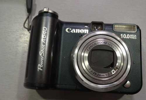 Цифровой фотоаппарат Canon A 640 PowerShot