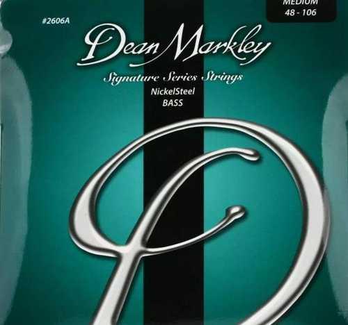 Струны для бас-гитары Dean Markley DM2606A Signature Nickel Steel