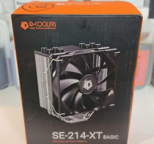 Кулер для процессора ID cooling se 214 xt новый