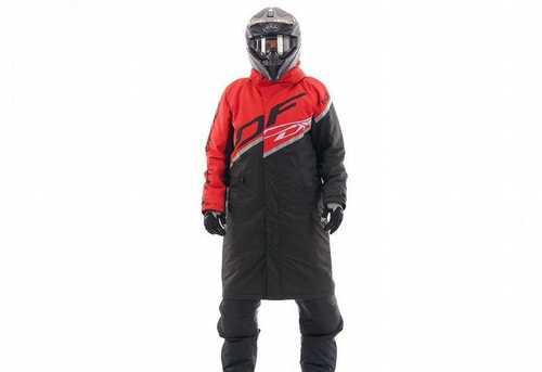 Плащ зимний Dragonfly race coat 2022, красный