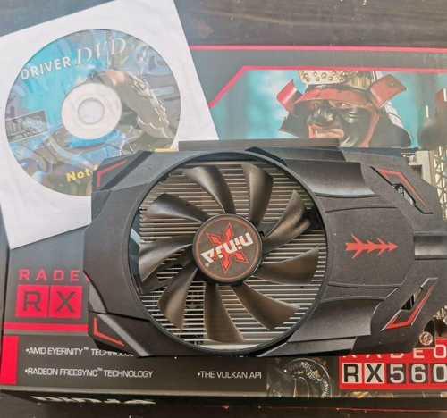 Видеокарта RX560 4gb gddr5