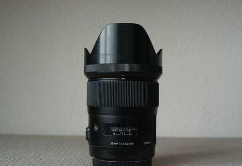 Sigma AF 35mm f/1.4 Art Canon