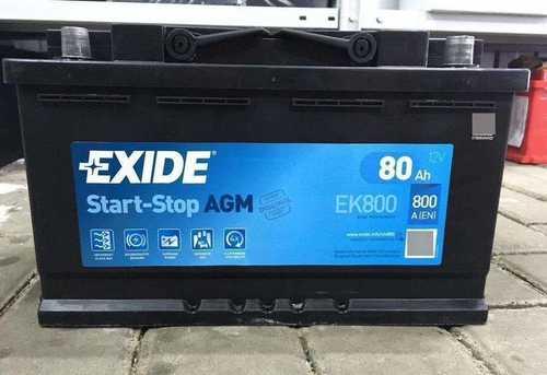 Аккумулятор Exide Start-Stop AGM EK800