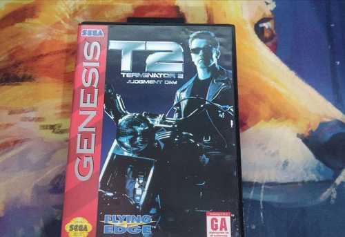 Картридж sega Terminator 2 Judgement Day Genesis