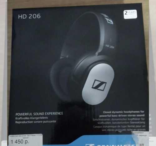 Наушники sennheiser hd 206