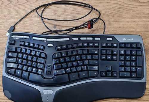 Эргономичная клавиатура Microsoft Ergonomic 4000