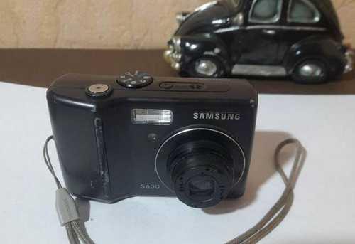 Компактный фотоаппарат samsung s630