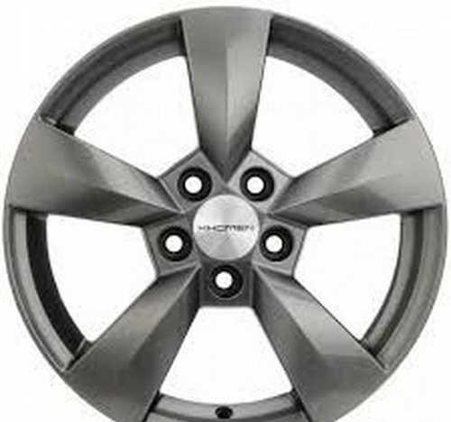 15 5*100 ET43 57,1 Khomen Wheels KHW1504 Gray 6J