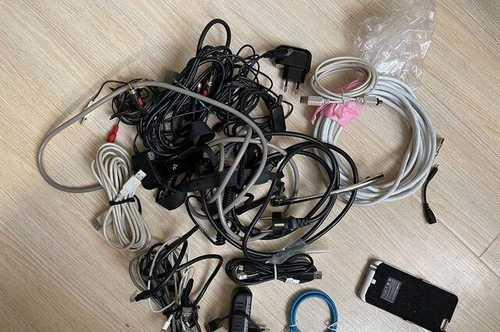 Зарядки, провода, Sony/Nokia/siemens и тд
