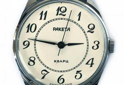Тонкие винтажные часы Ракета 2356 СССР винтаж 1980