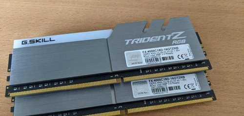 G.skill Trident Z RGB 16 гб (8 гб x 2) DDR4 4000