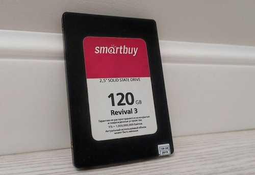 SSD 120 гб 2.5" SATA накопитель Smartbuy Revival 3