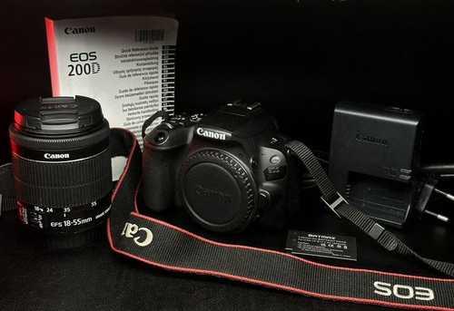 Фотоаппарат Canon 200d kit 18-55 STM