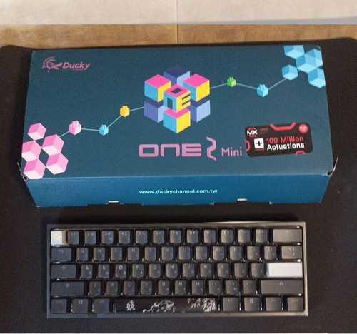 Игровая клавиатура ducky one s mini