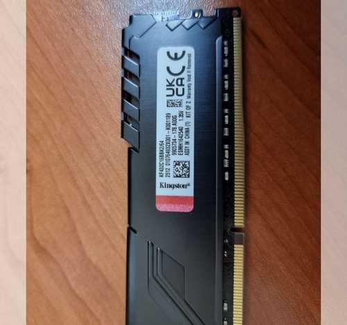 Оперативная память ddr4 32gb 3200 kingston fury