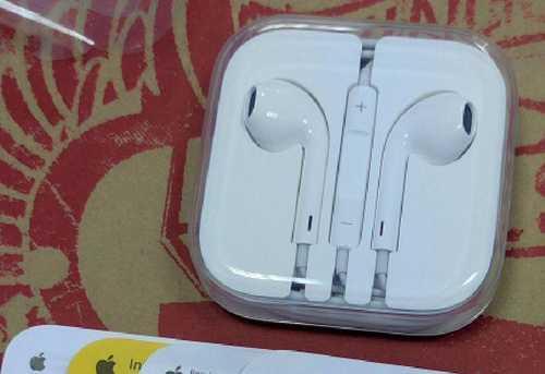 Наушники apple earpods 3.5 мм оригинал