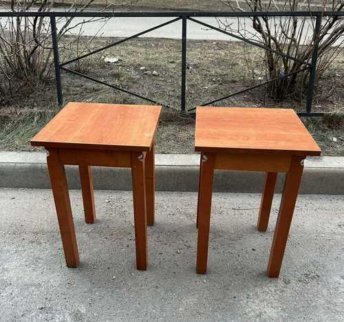 Табурет с квадратной крышкой