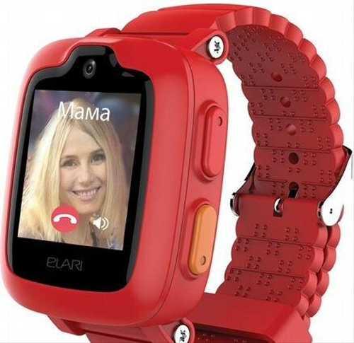 Elari Детские умные часы KidPhone 3G (Б/У) красный
