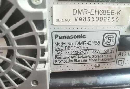 DVD-рекордер Panasonic DMR-EH68-ее-К