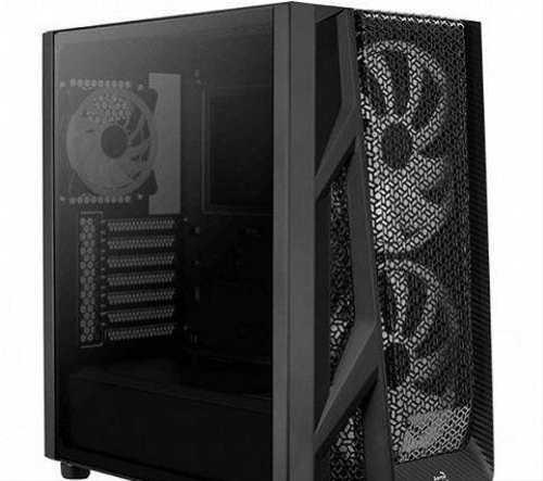 Корпус Aerocool AirHawk Duo-G-BK-v1 черный без бп