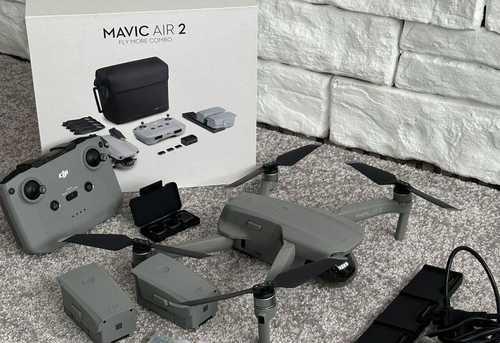 Квадрокоптер DJI Mavic Air 2 fly more combo (дрон)