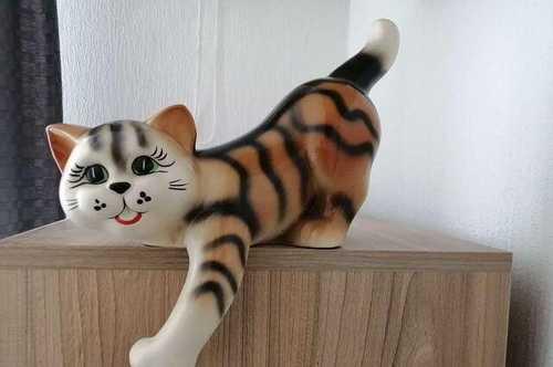 Кот фарфор статуэтка фарфоровая кошка
