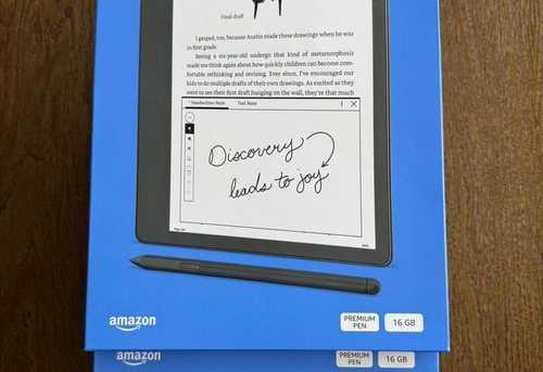 Amazon Kindle Scribe 16 Premium Pen Новая Гарантия