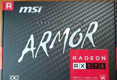 Видеокарта MSI Radeon rx 570 8gb