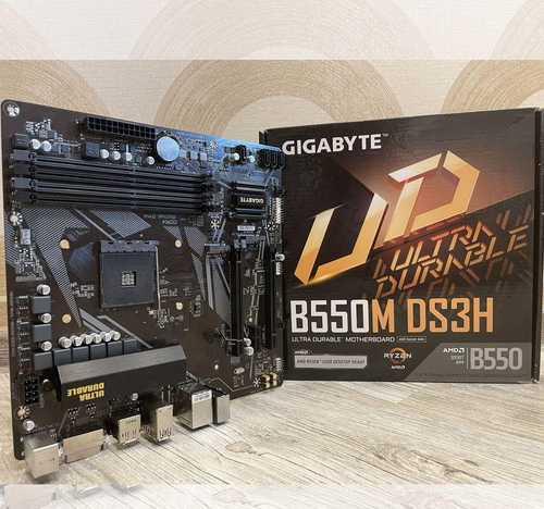 Материнская плата gigabyte B550M DS3H rev1.5